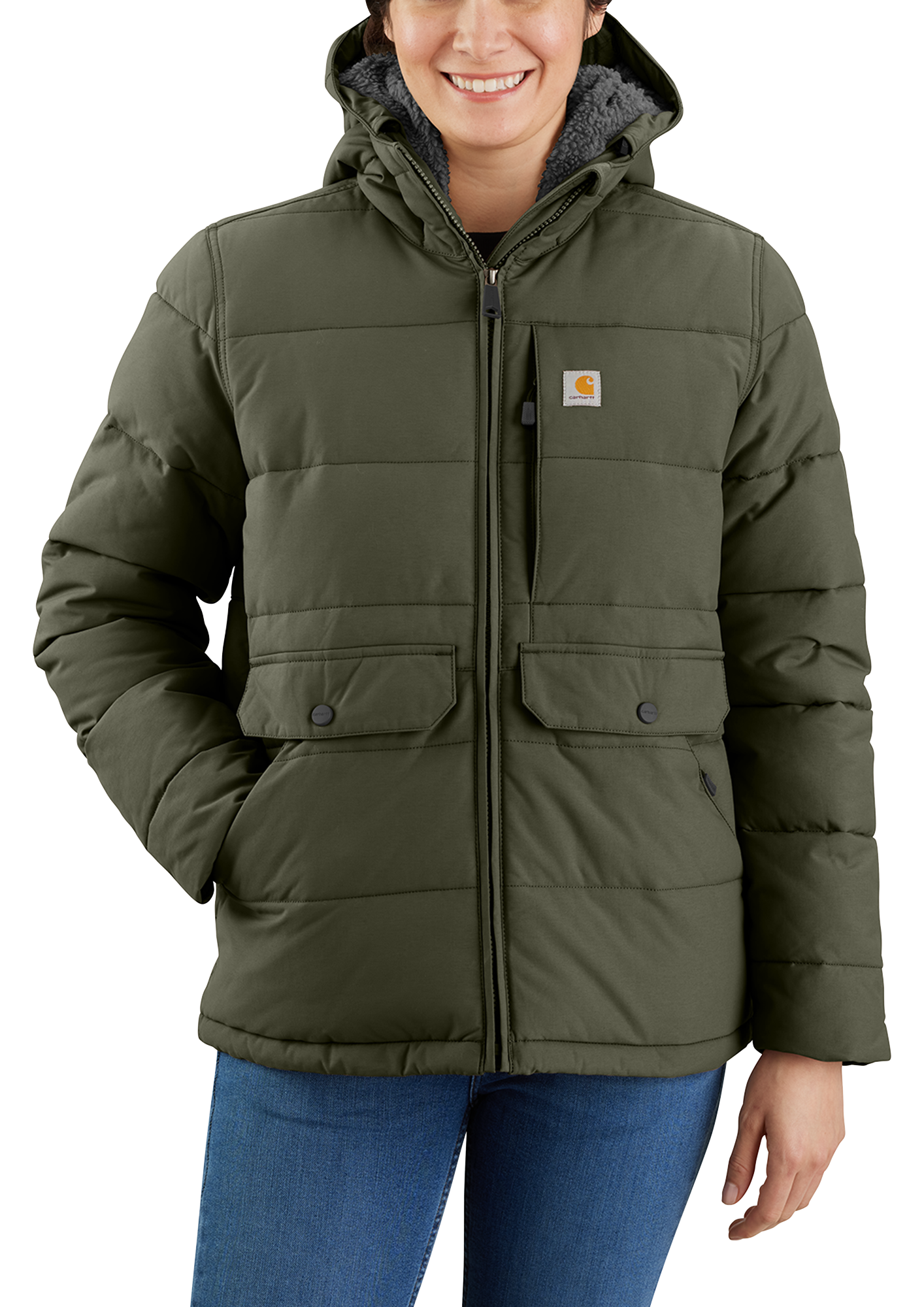 Carhartt Montana Relaxed-Fit Insulated Midweight Utility Jacket for ...
